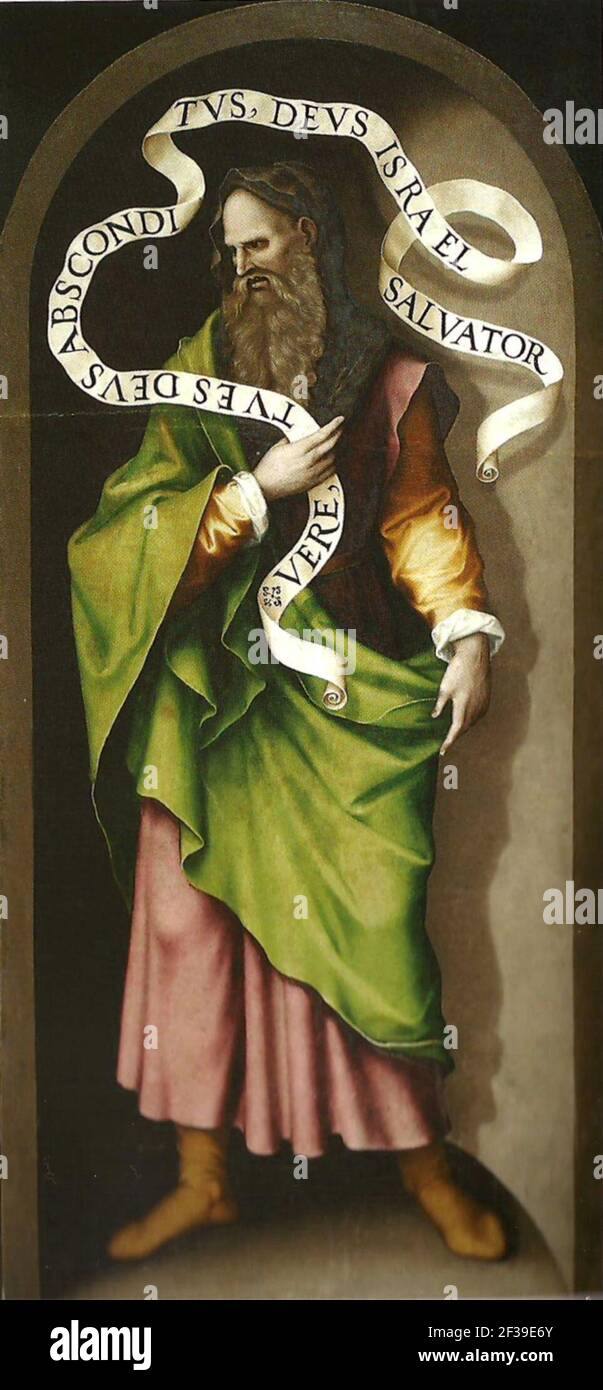 Isaias profeta Banque de photographies et d’images à haute résolution ...