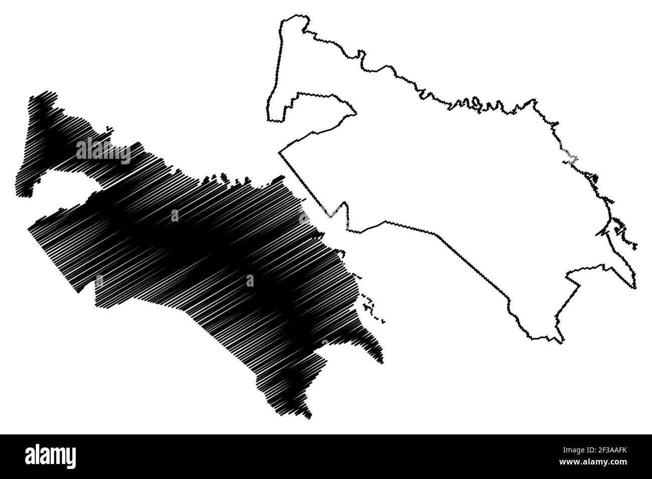 Carte de saint matthieu Banque d'images vectorielles - Alamy