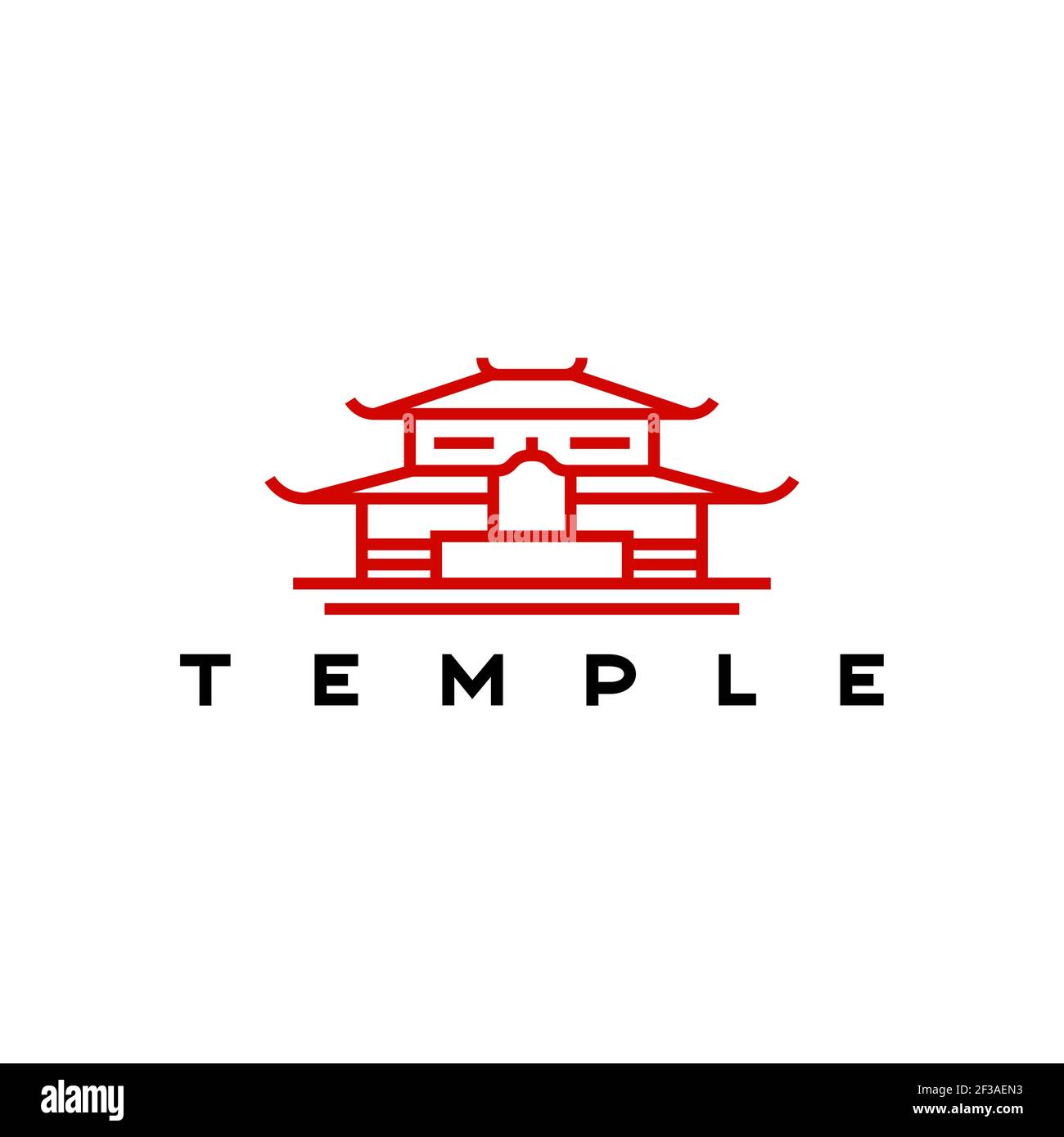 Miyajima illustration Banque d'images vectorielles - Alamy