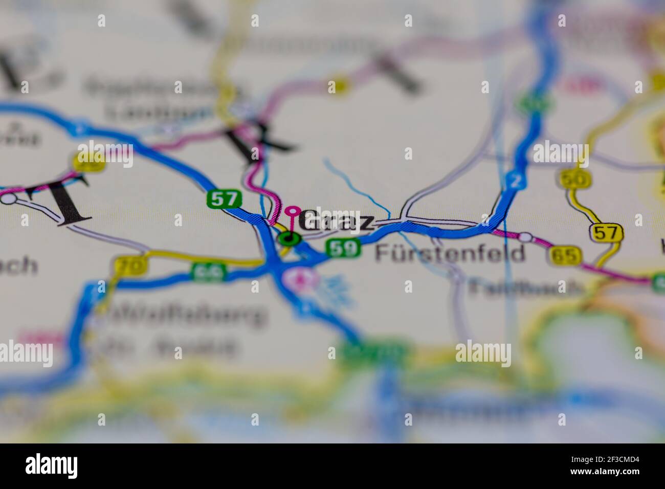 Mapa de graz Banque de photographies et d’images à haute résolution - Alamy