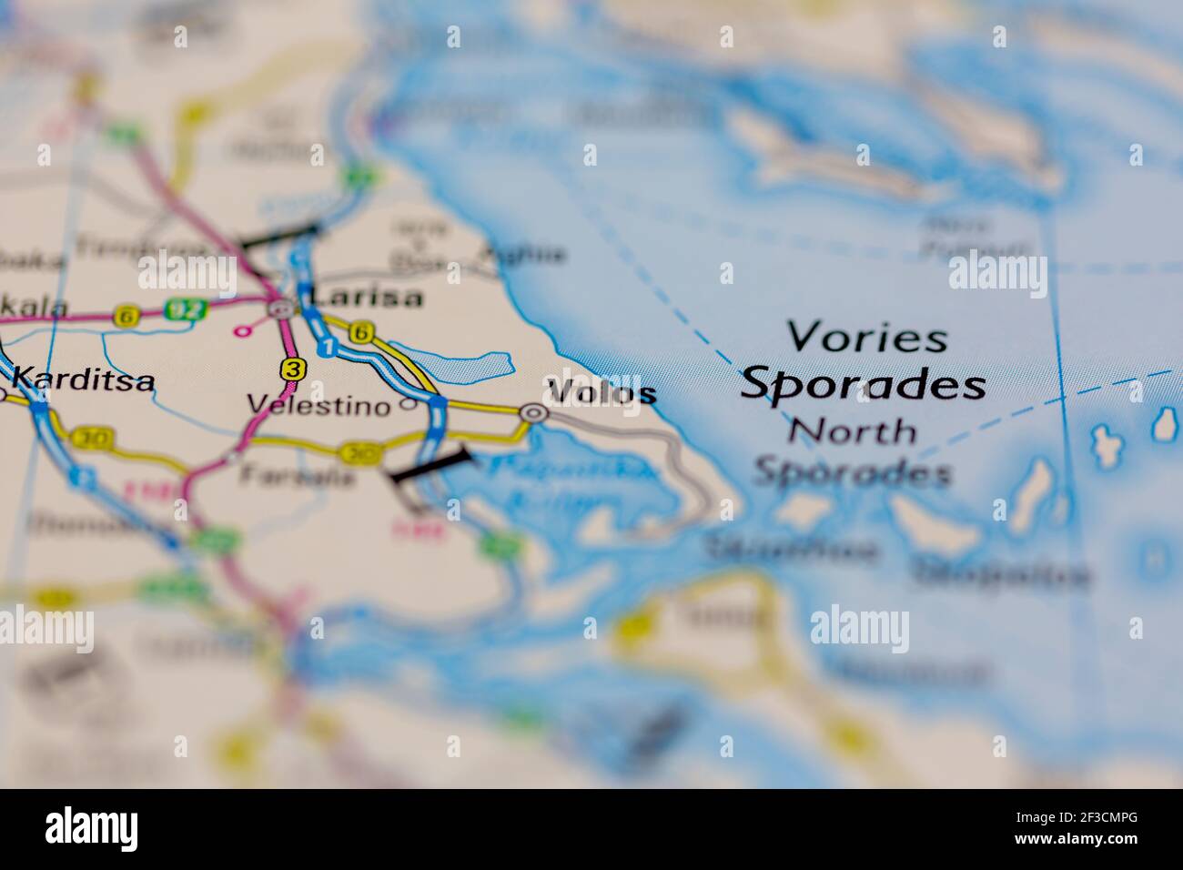 Carte de volos Banque de photographies et d’images à haute résolution ...