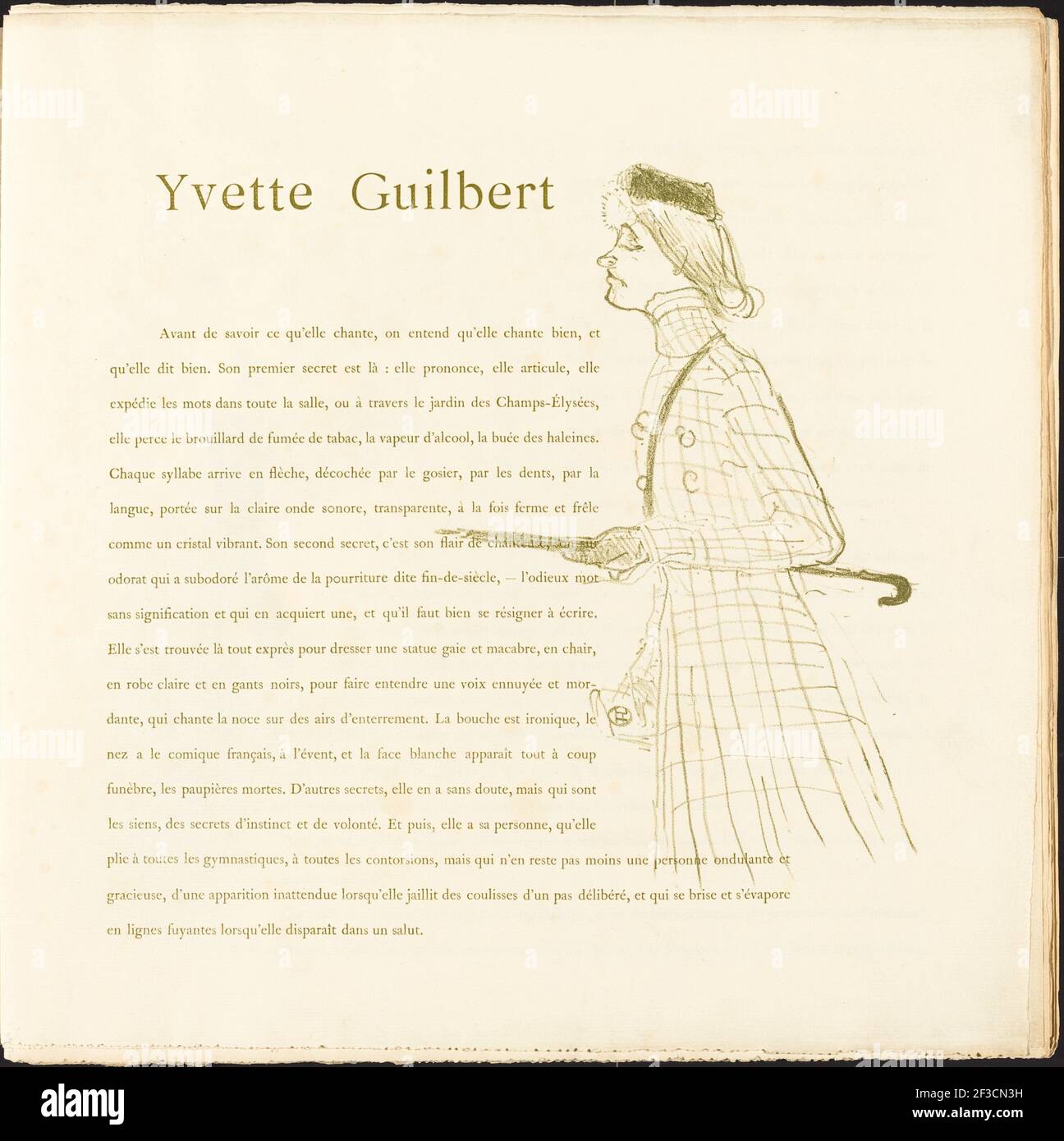 Actrice yvette guilbert Banque de photographies et d’images à haute ...