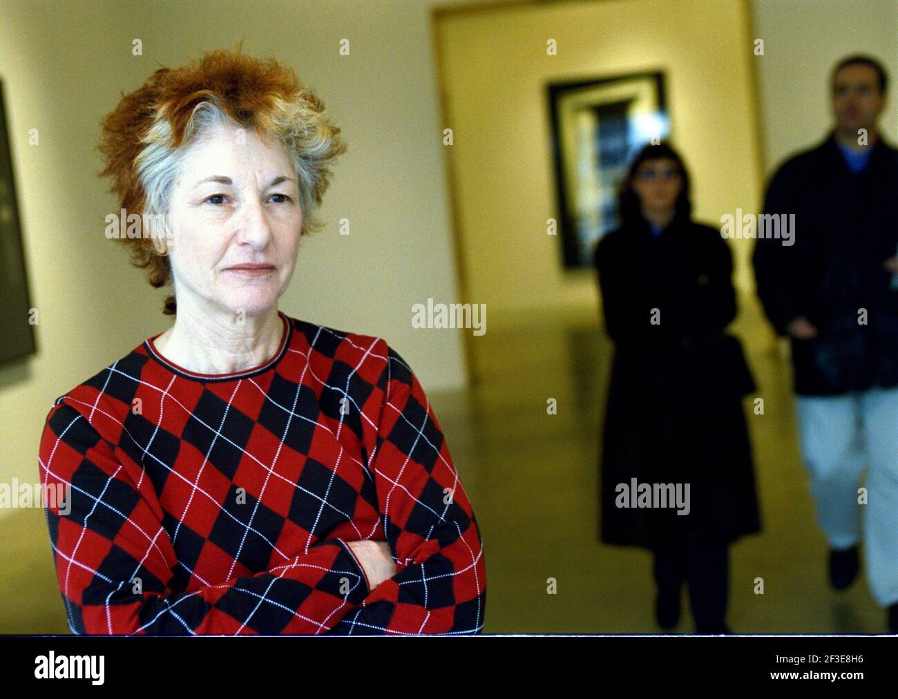 Helene Winer copropriétaire de Metro Pictures dans la galerie ...