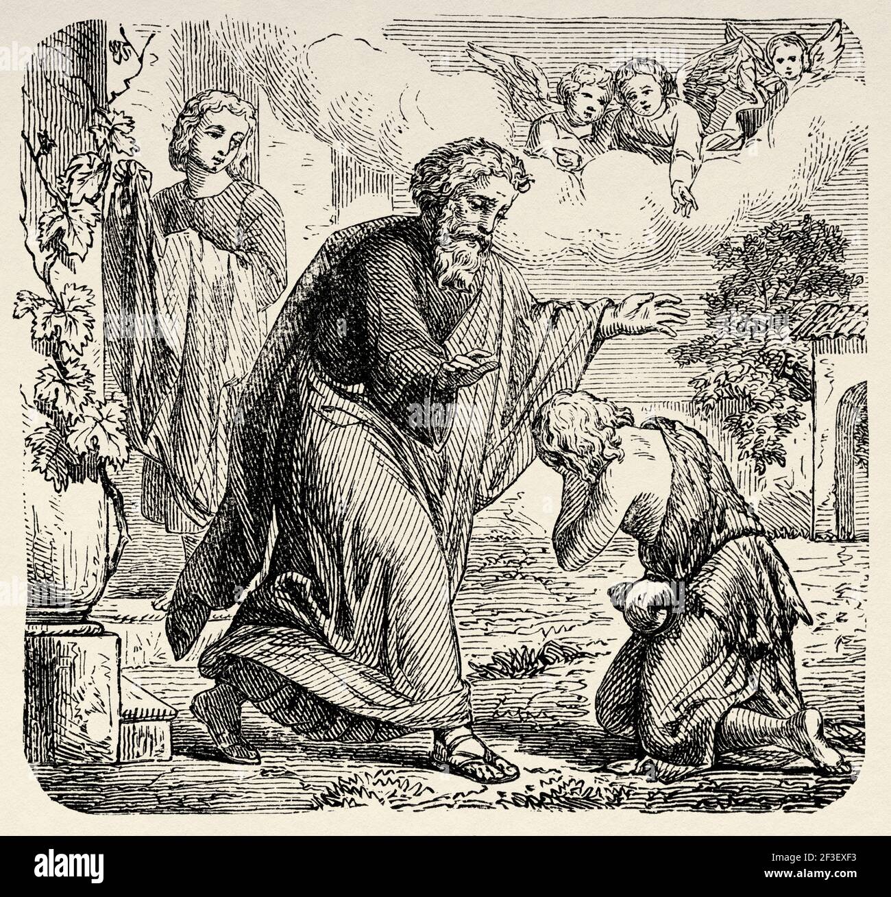 Parabole du fils prodigue Banque de photographies et d’images à haute ...