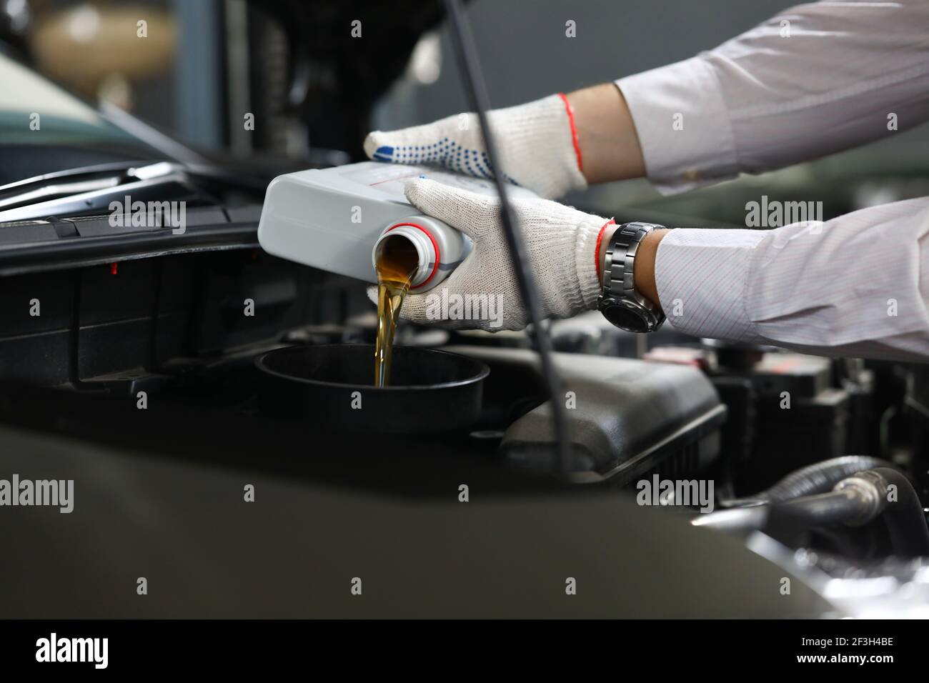 Graissage Voiture Banque d'image et photos - Alamy