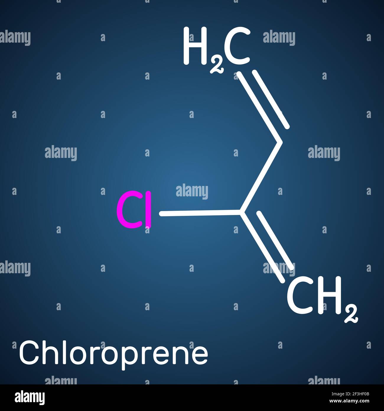 Chloroprene molecule Banque de photographies et d’images à haute ...