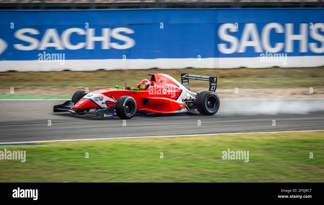 43 TAOUFIK Sami (mar), FR 2.0 Eurocup Renault team Arden, action lors ...