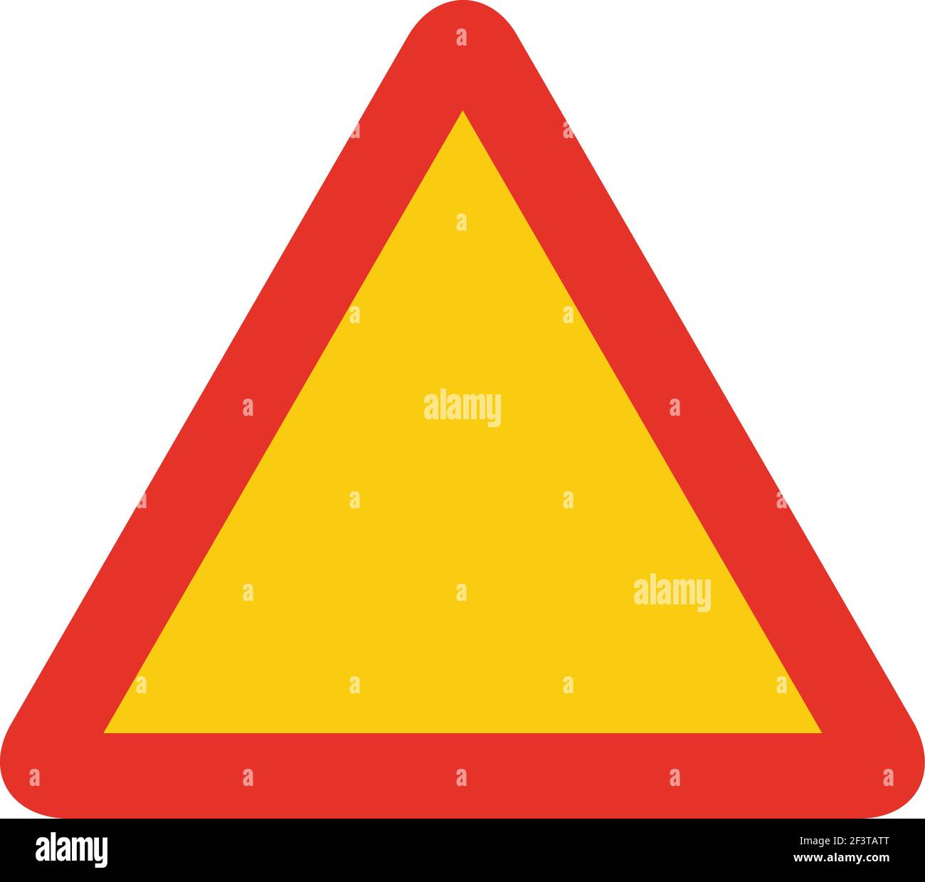 Warning signal Banque d'images vectorielles - Alamy