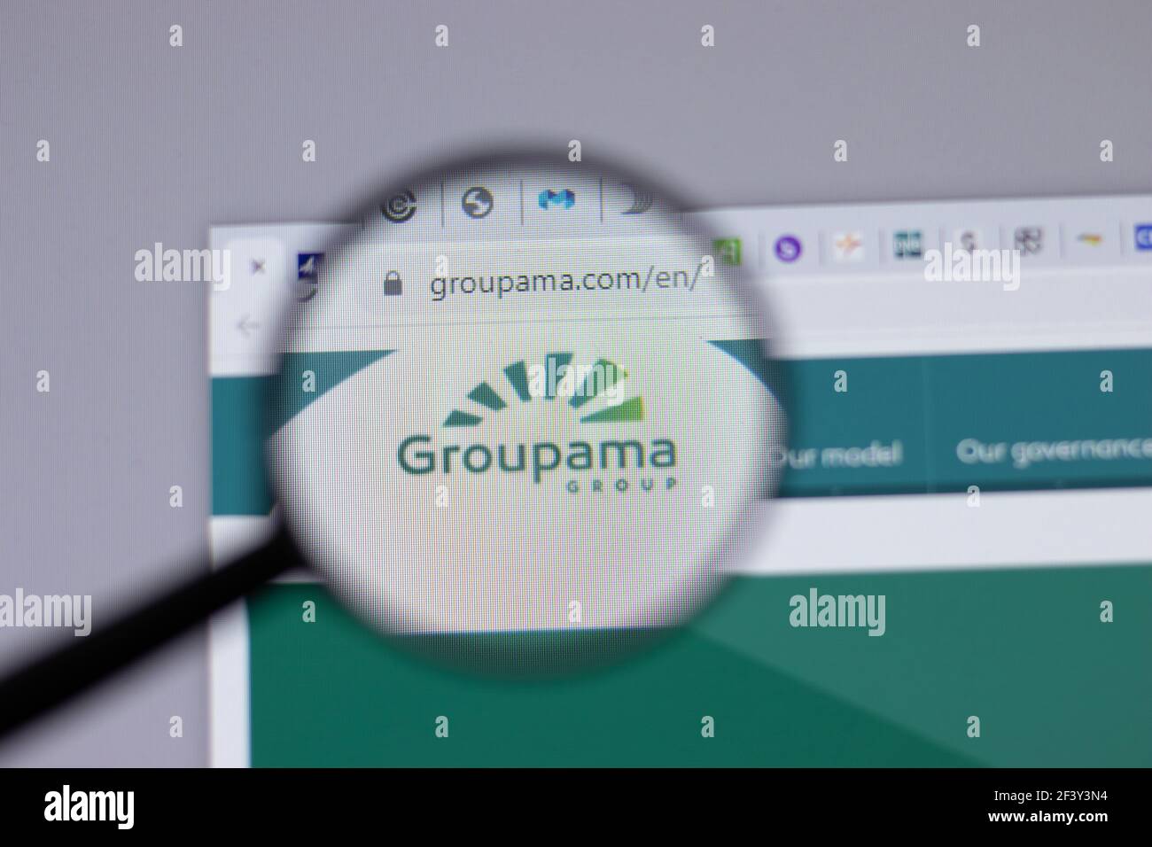 Logo de groupama Banque de photographies et d’images à haute résolution ...