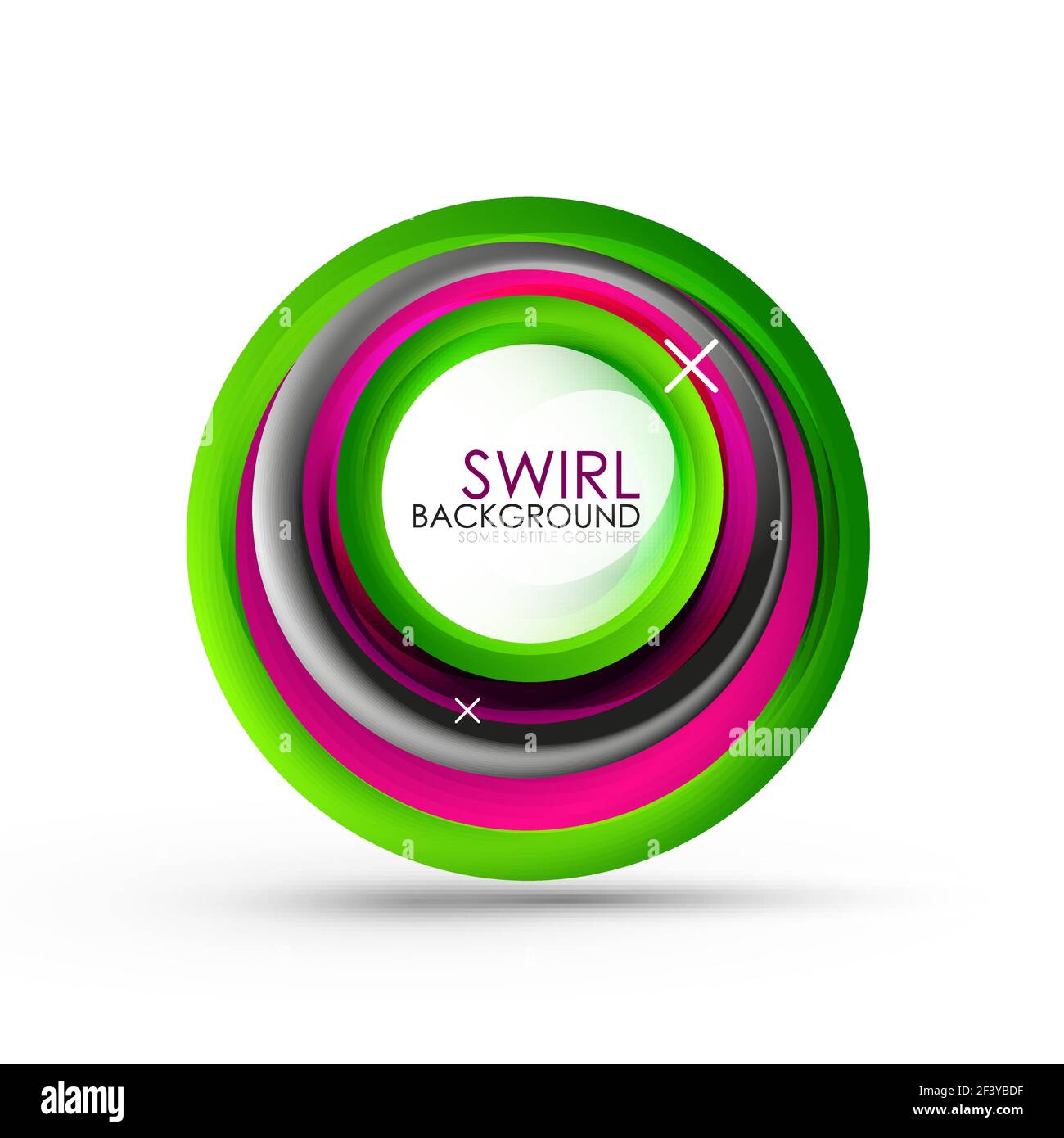 Les lignes en spirale tourbillon vecteur 3d abstract background. Les ...
