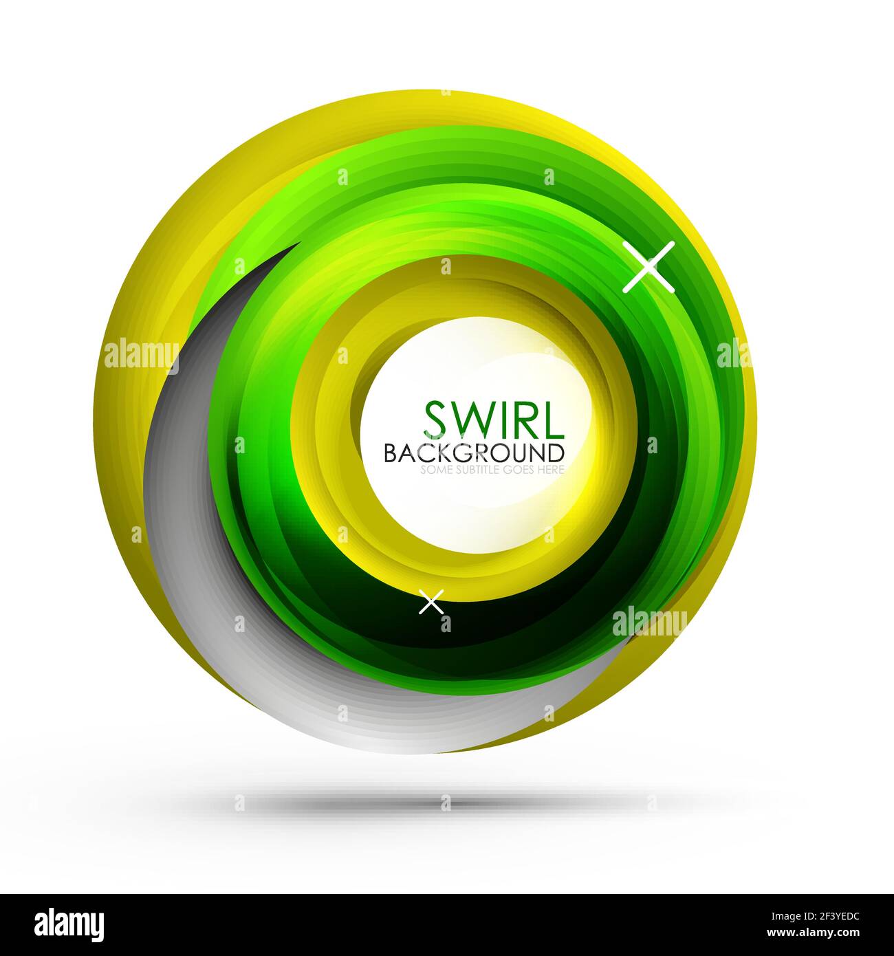 Les lignes en spirale tourbillon vecteur 3d abstract background. Les ...