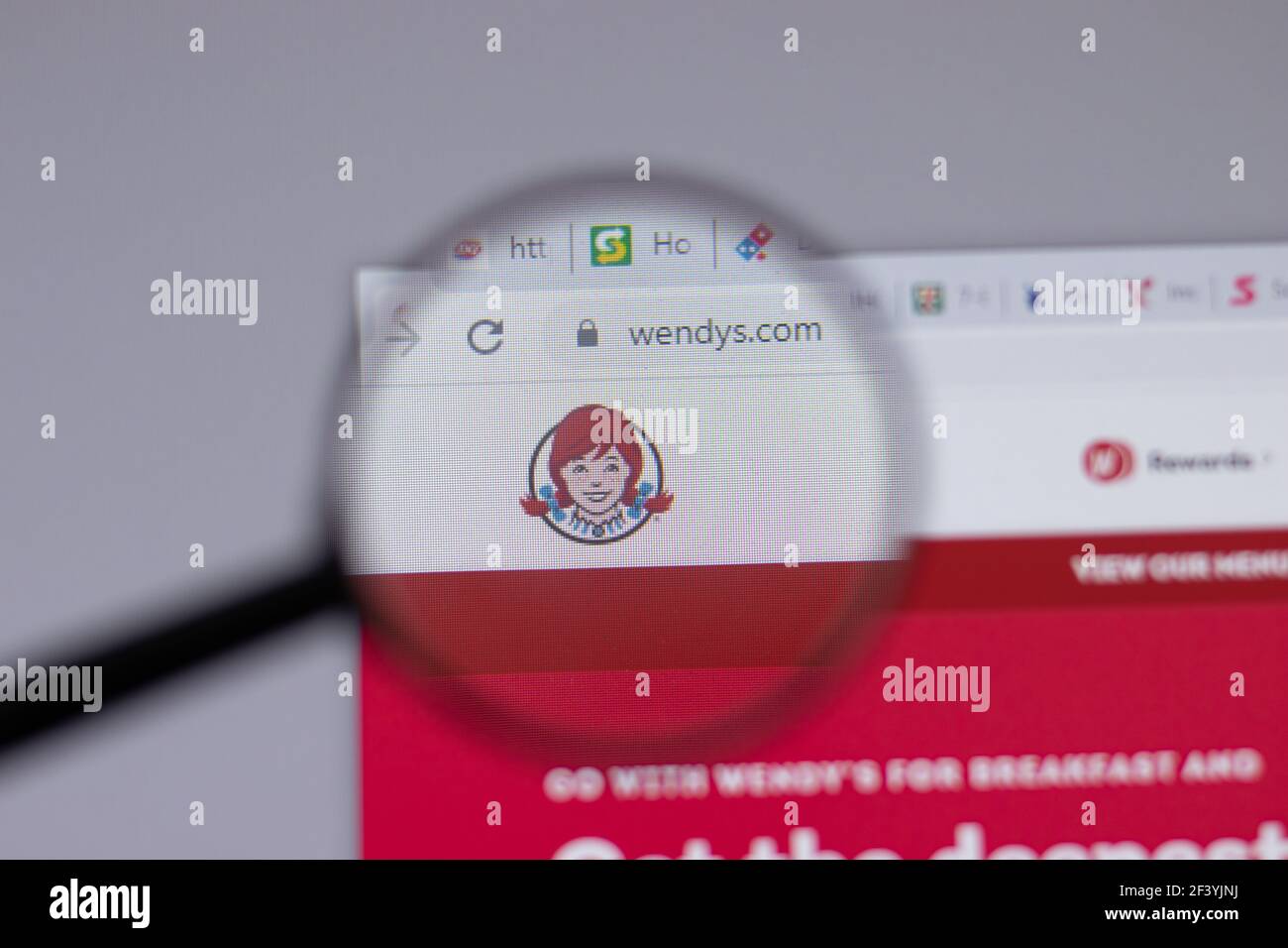 Wendys logo Banque de photographies et d’images à haute résolution - Alamy