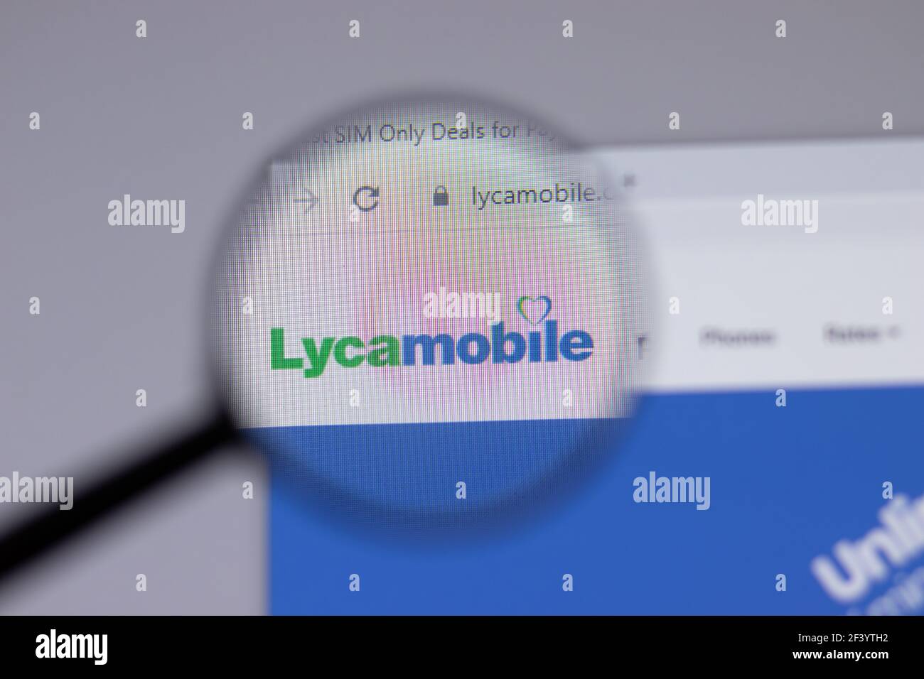 Logo lycamobile Banque de photographies et d’images à haute résolution ...