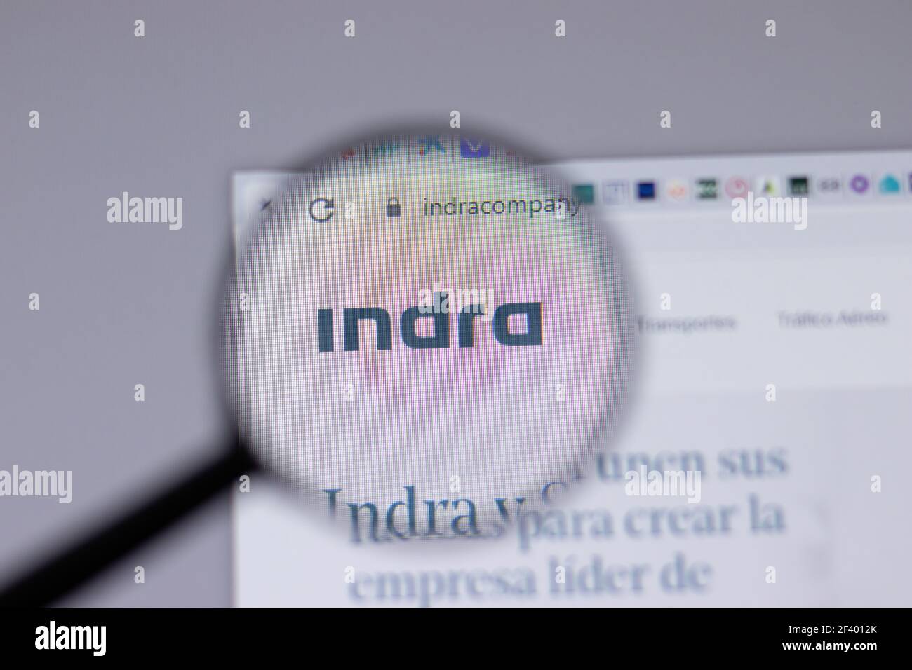 Logo indra Banque de photographies et d’images à haute résolution - Alamy