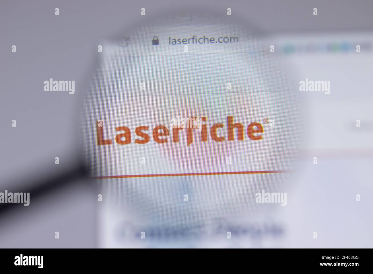 Logo laserfiche Banque de photographies et d’images à haute résolution - Alamy