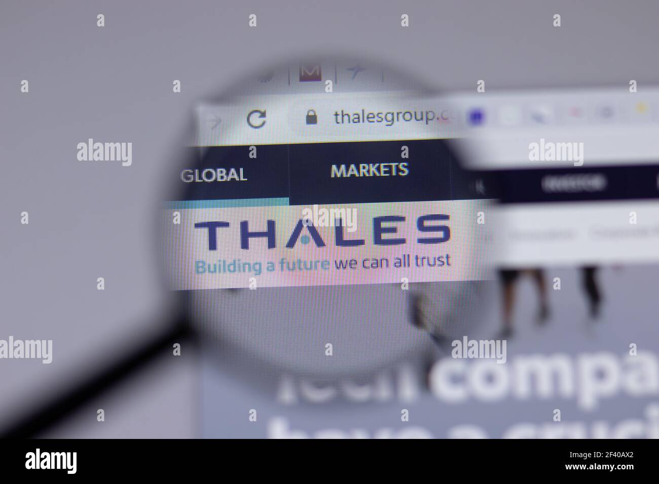 Logo thales Banque de photographies et d’images à haute résolution - Alamy