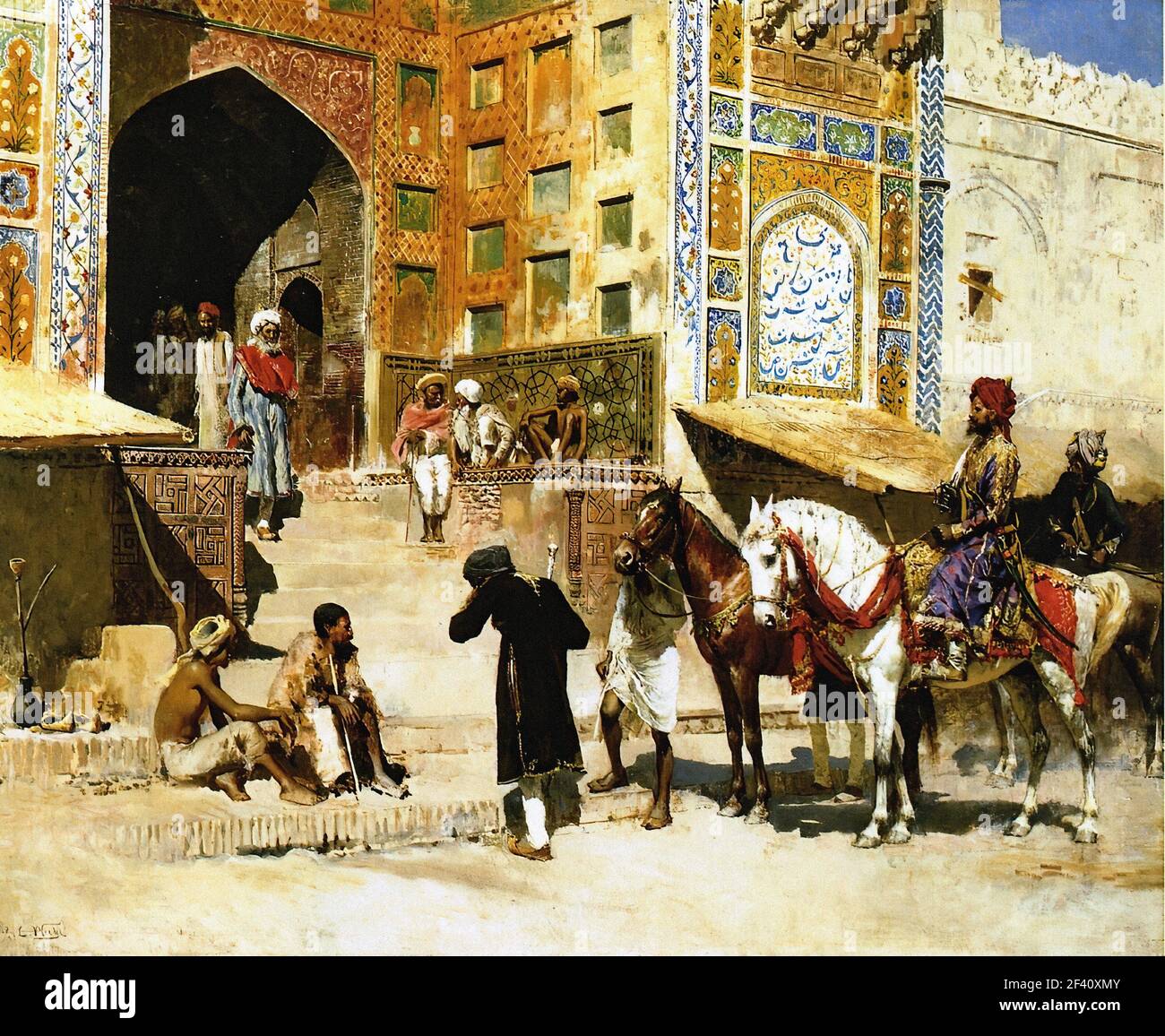 Edwin lord weeks lahore Banque de photographies et d’images à haute ...