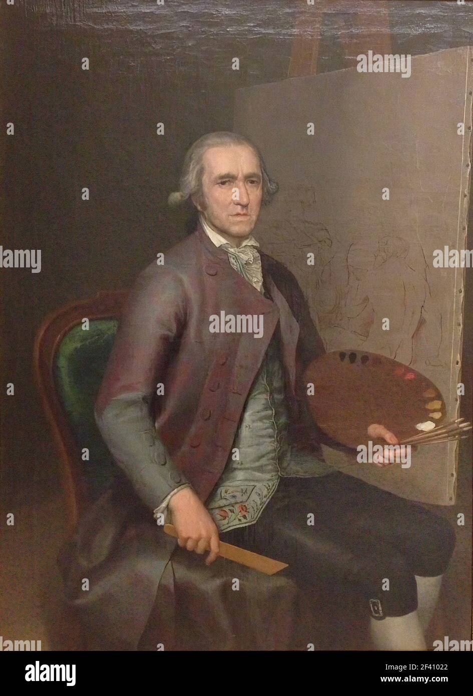 Portrait of francisco bayeu Banque de photographies et d’images à haute ...