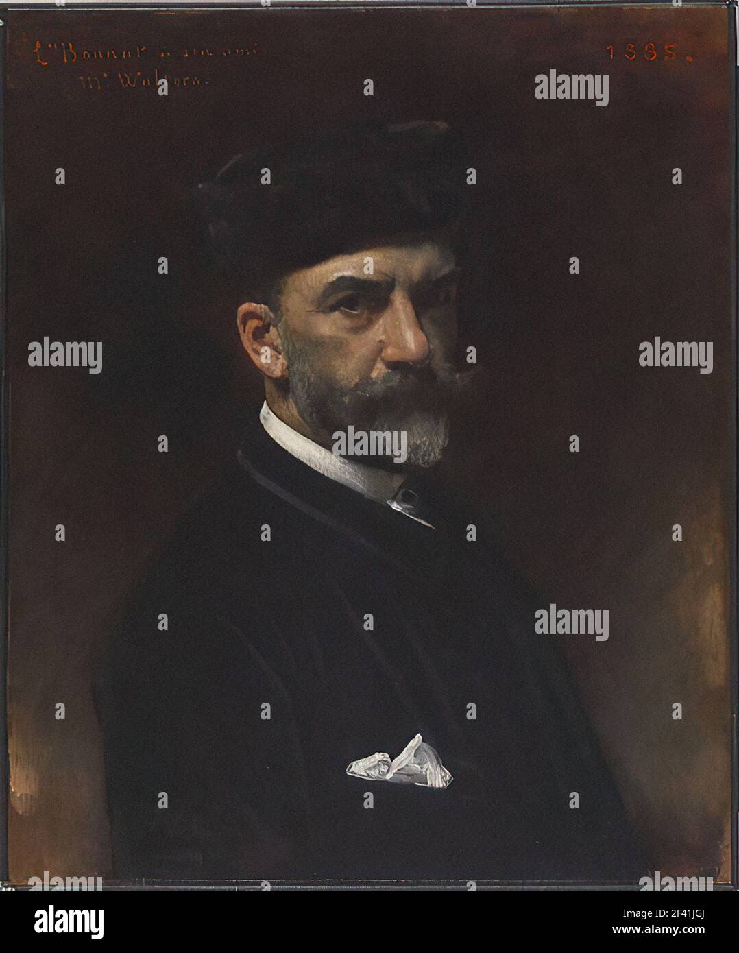 Léon bonnat self portrait Banque de photographies et d’images à haute ...