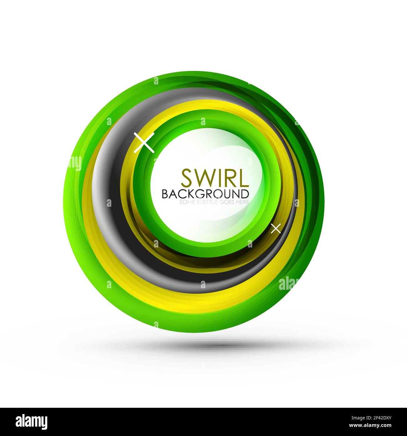 Les lignes en spirale tourbillon vecteur 3d abstract background. Les ...