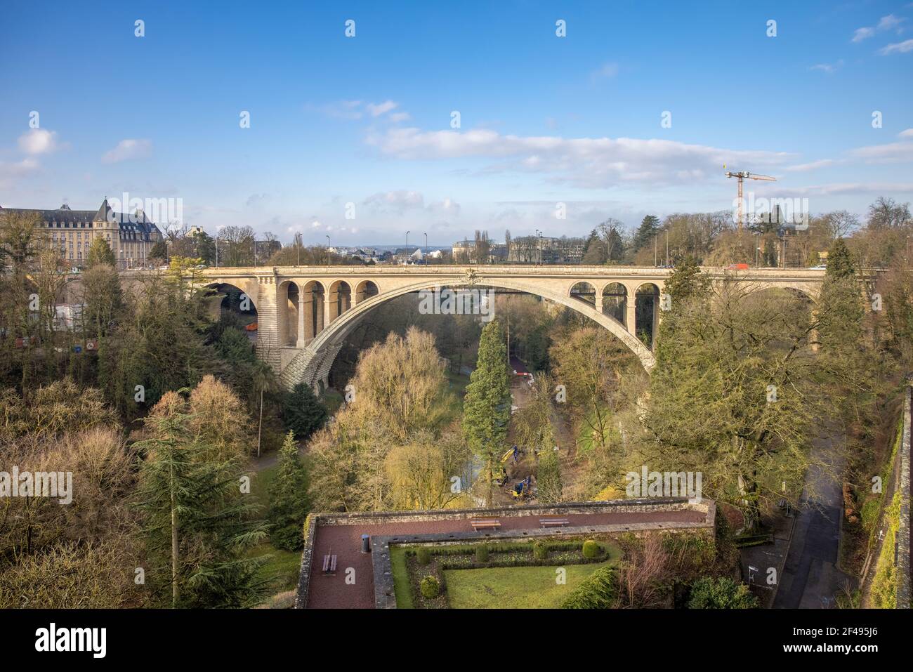 Pont adolphe bridge luxembourg Banque de photographies et d’images à ...