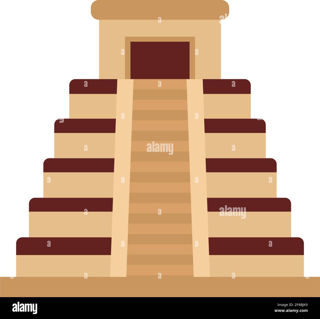 Aztec pyramid Banque d'images vectorielles - Alamy
