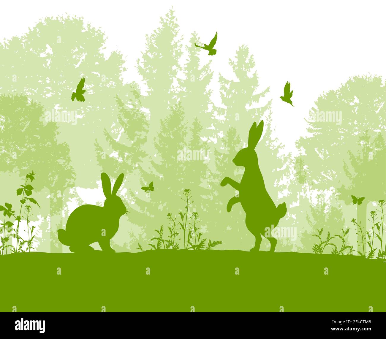 Hunt rabbits Banque de photographies et d’images à haute résolution - Alamy