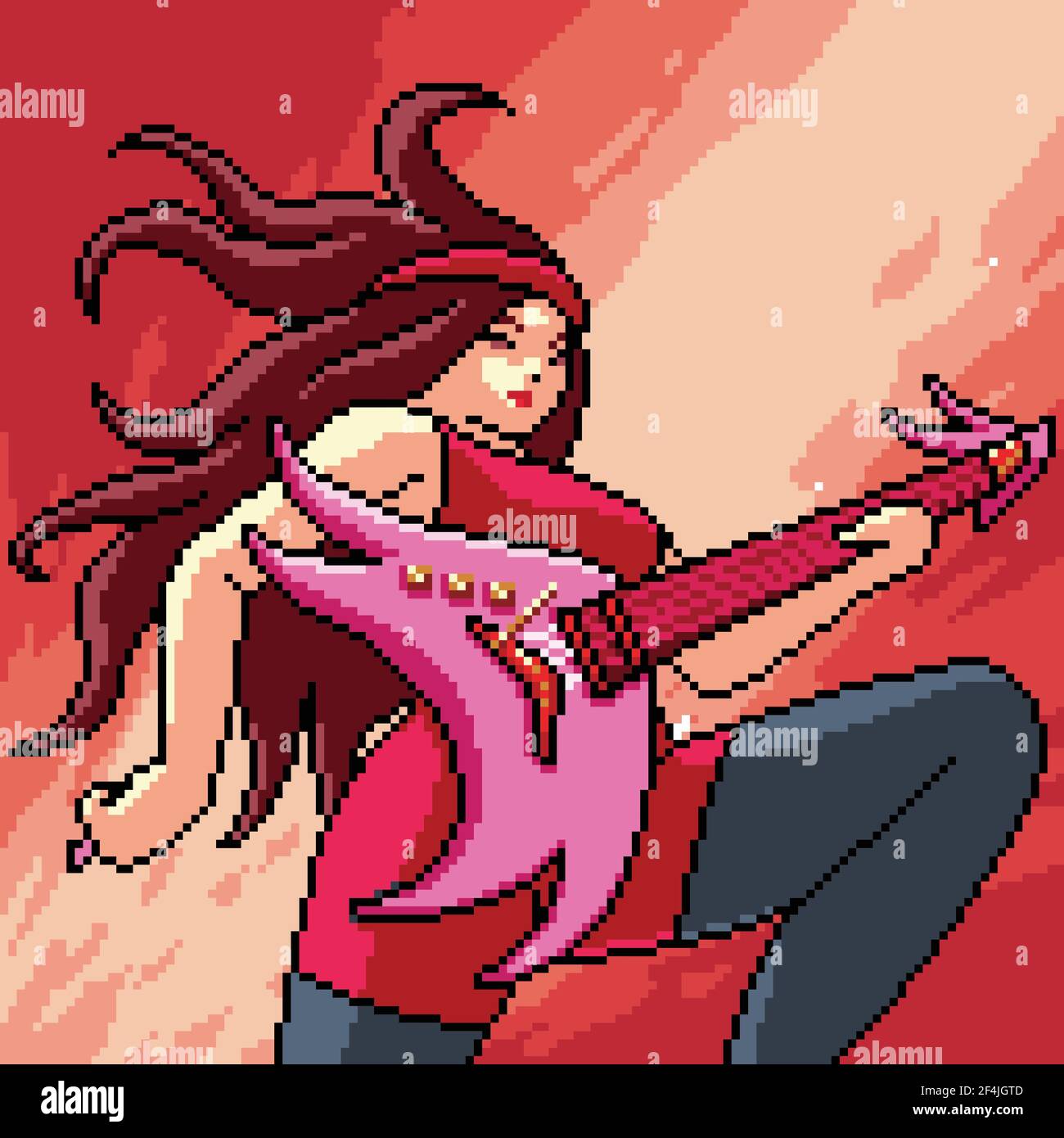 Rock band Banque d'images vectorielles - Alamy