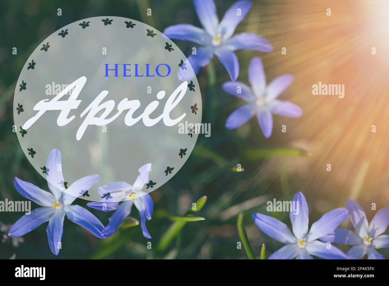 Bonjour avril Banque de photographies et d’images à haute résolution ...