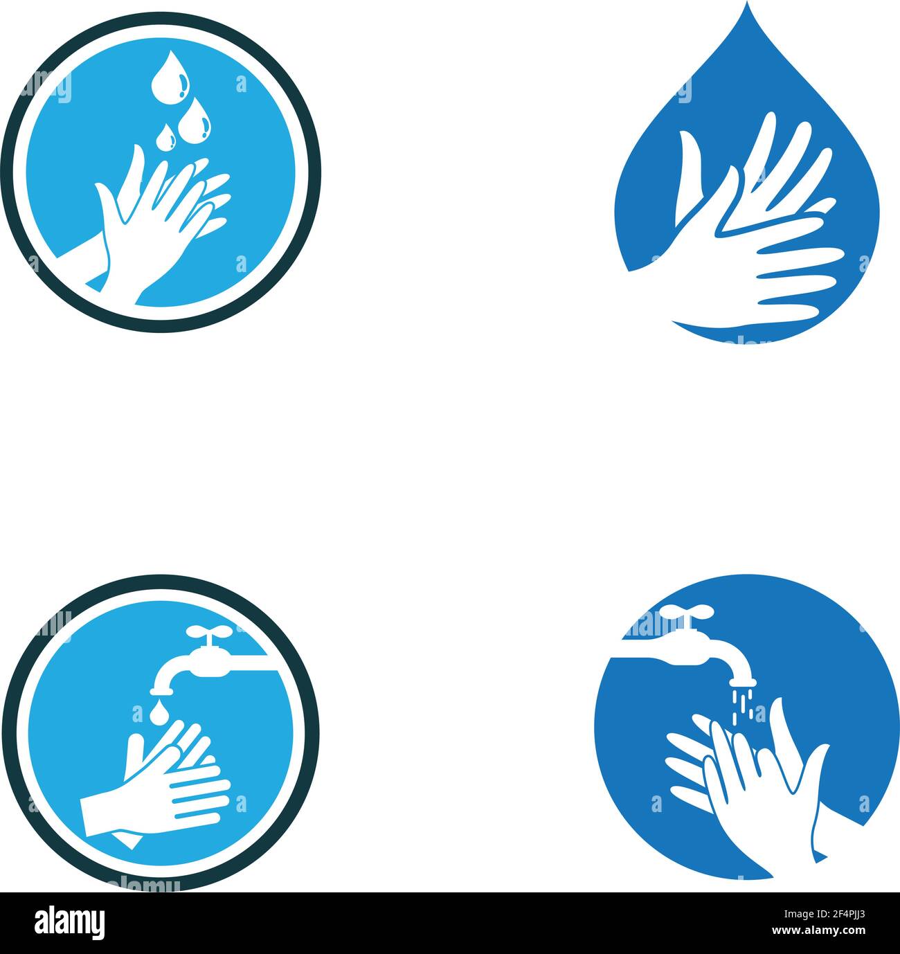 Laver Les Mains Logo Banque d'images vectorielles - Alamy
