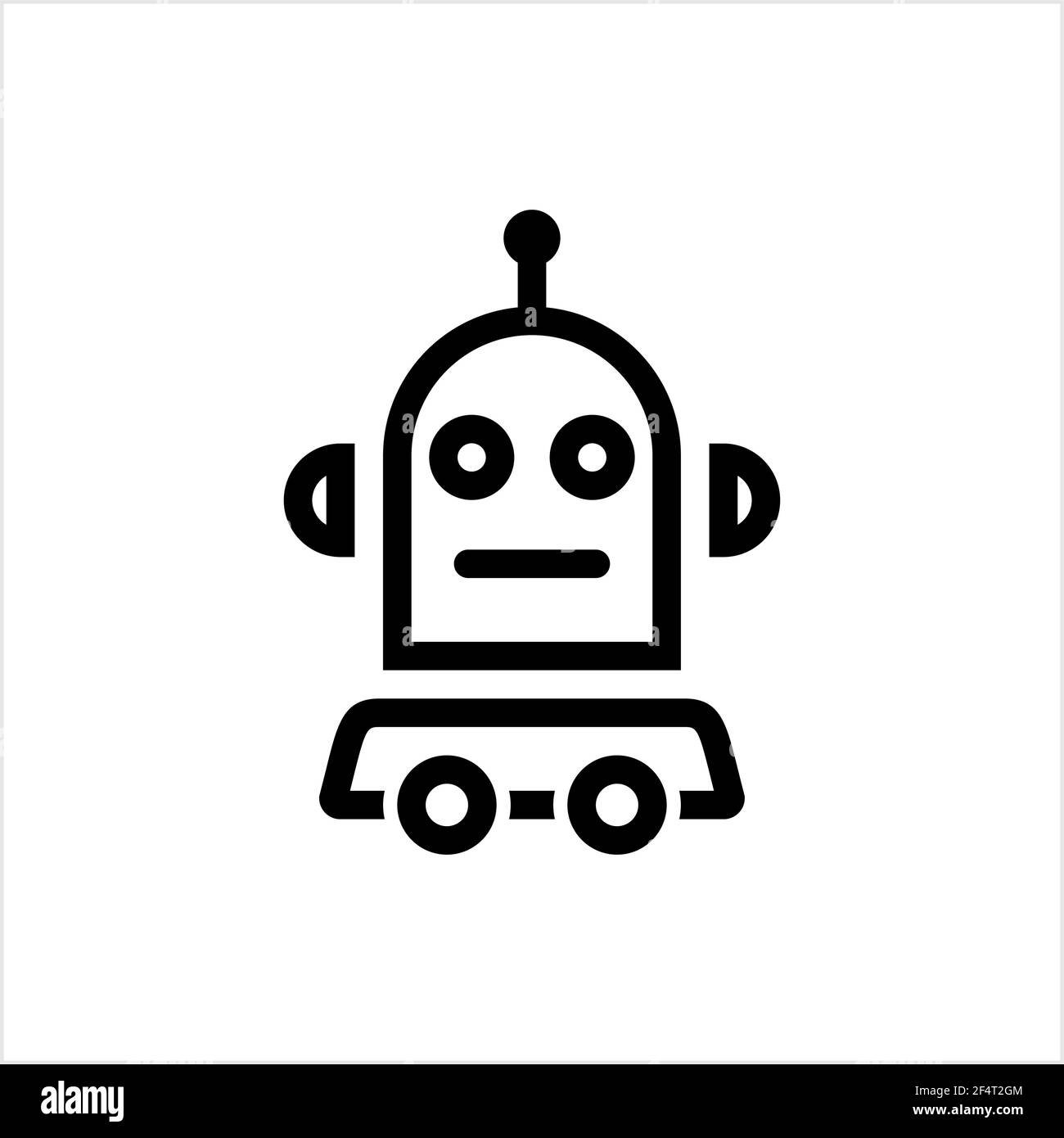 Industrial robot icon vector vectors Banque d'image et photos - Alamy