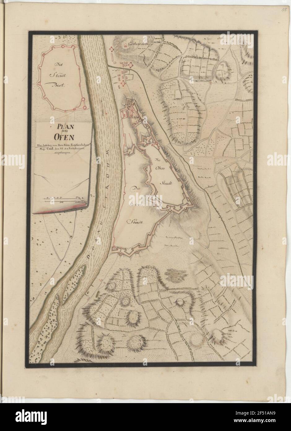 Plan de four comme tel du héros Röm: Kaysian Maj: Carl den VI Commencé ...