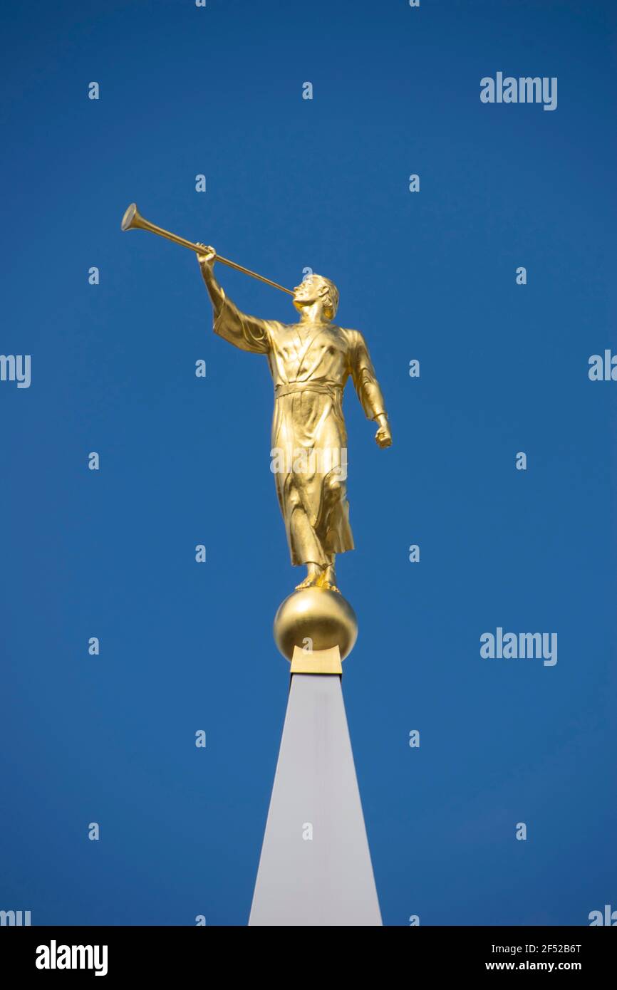 Angel moroni Banque de photographies et d’images à haute résolution - Alamy
