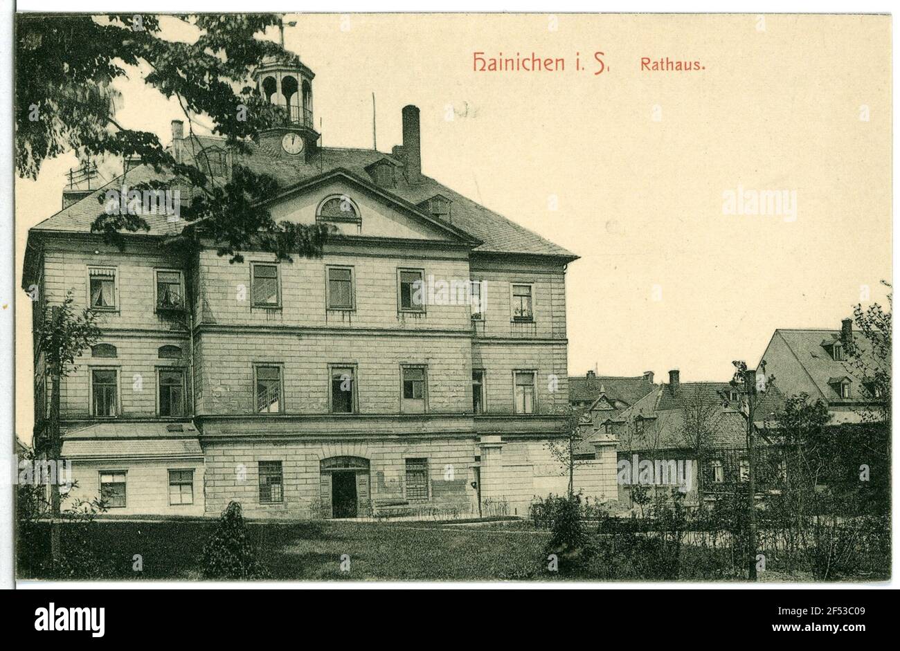 Buildings in hainichen Banque de photographies et d’images à haute ...