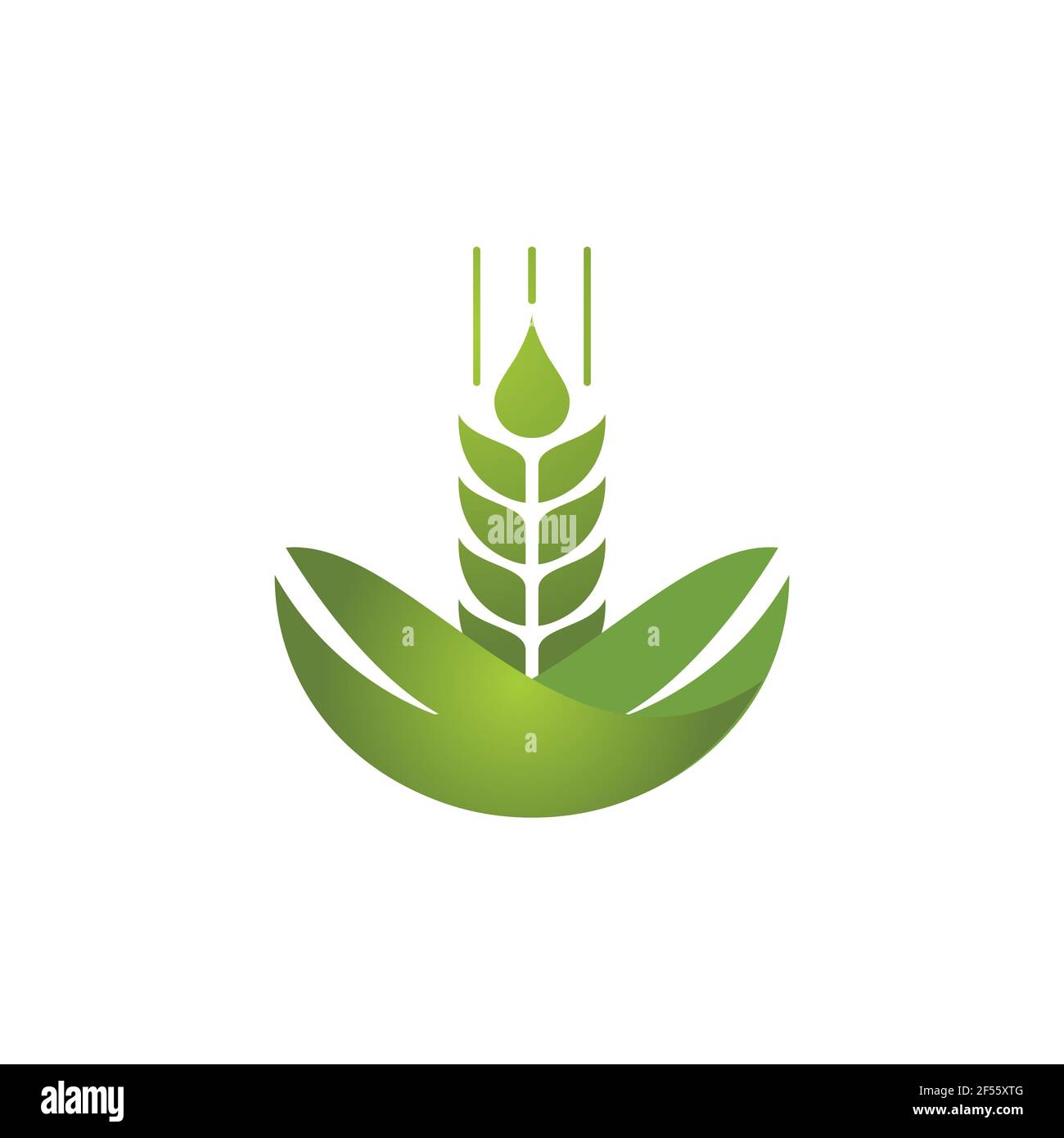 Logo de l'exploitation, design plat. Illustration vectorielle Photo ...