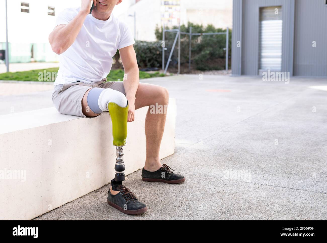 Amputee and limb Banque de photographies et d’images à haute résolution ...