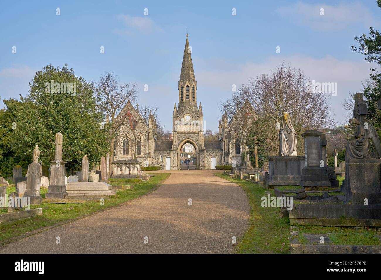 Hampstead cemetery Banque de photographies et d’images à haute ...