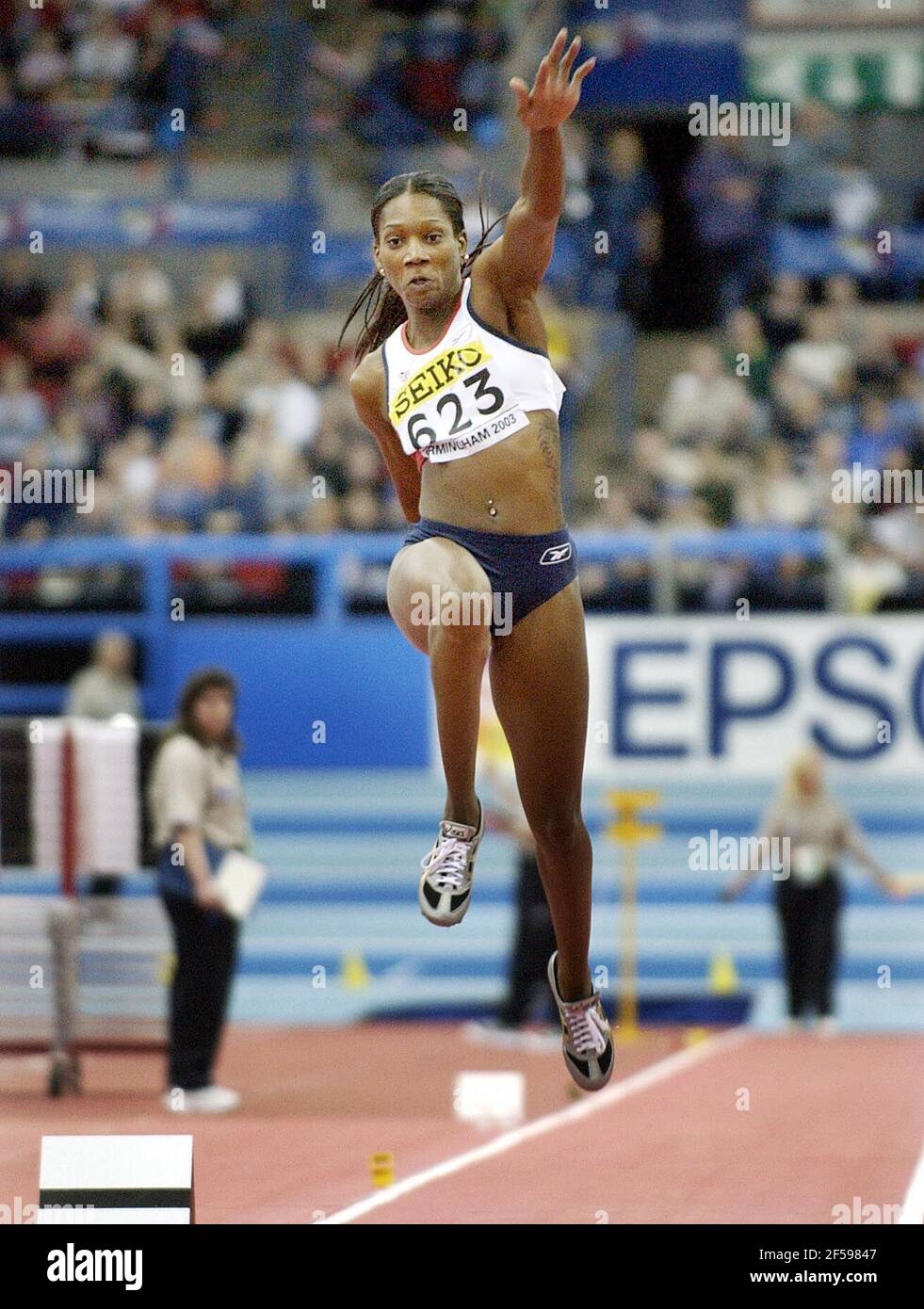 Championnats en salle ashia hansen Banque de photographies et d’images ...