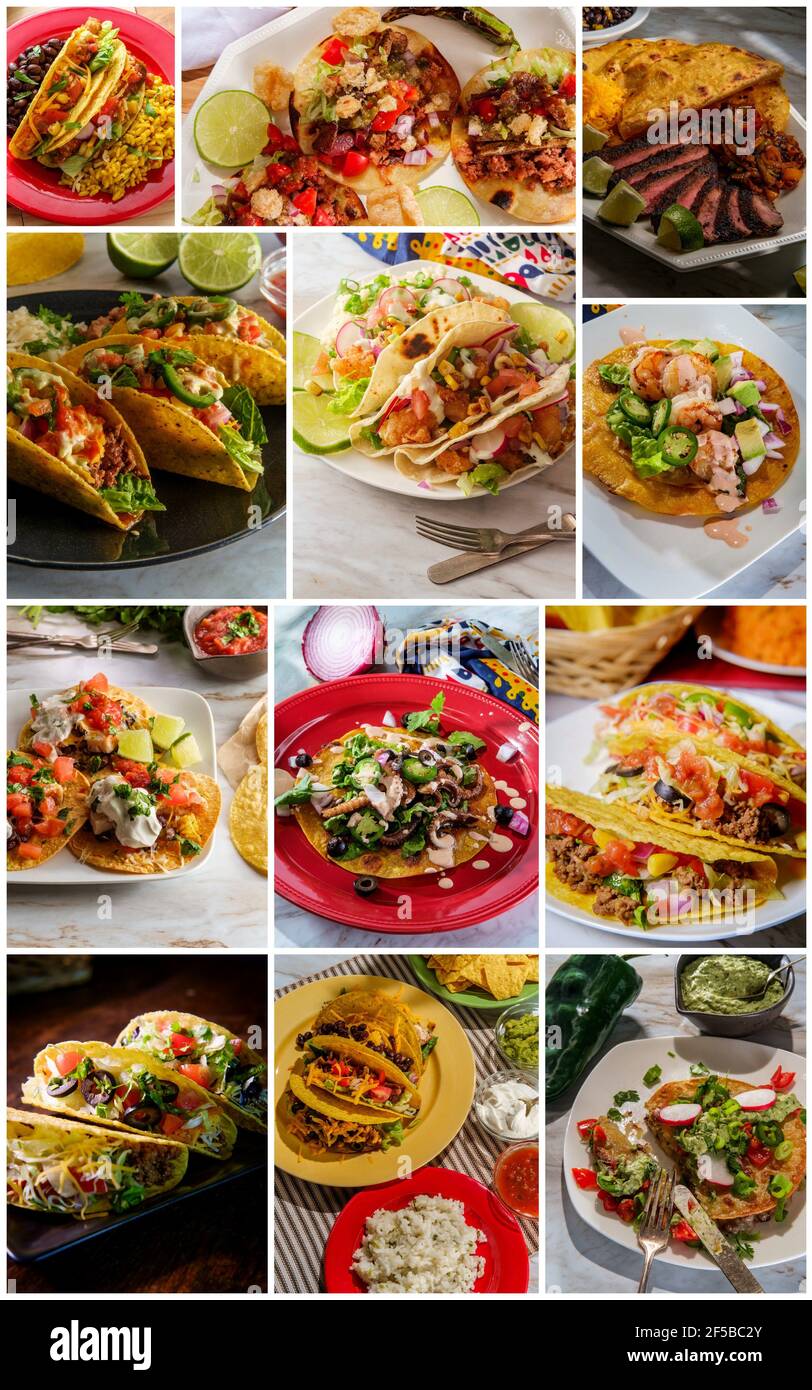 Recettes de tacos Banque de photographies et d’images à haute ...