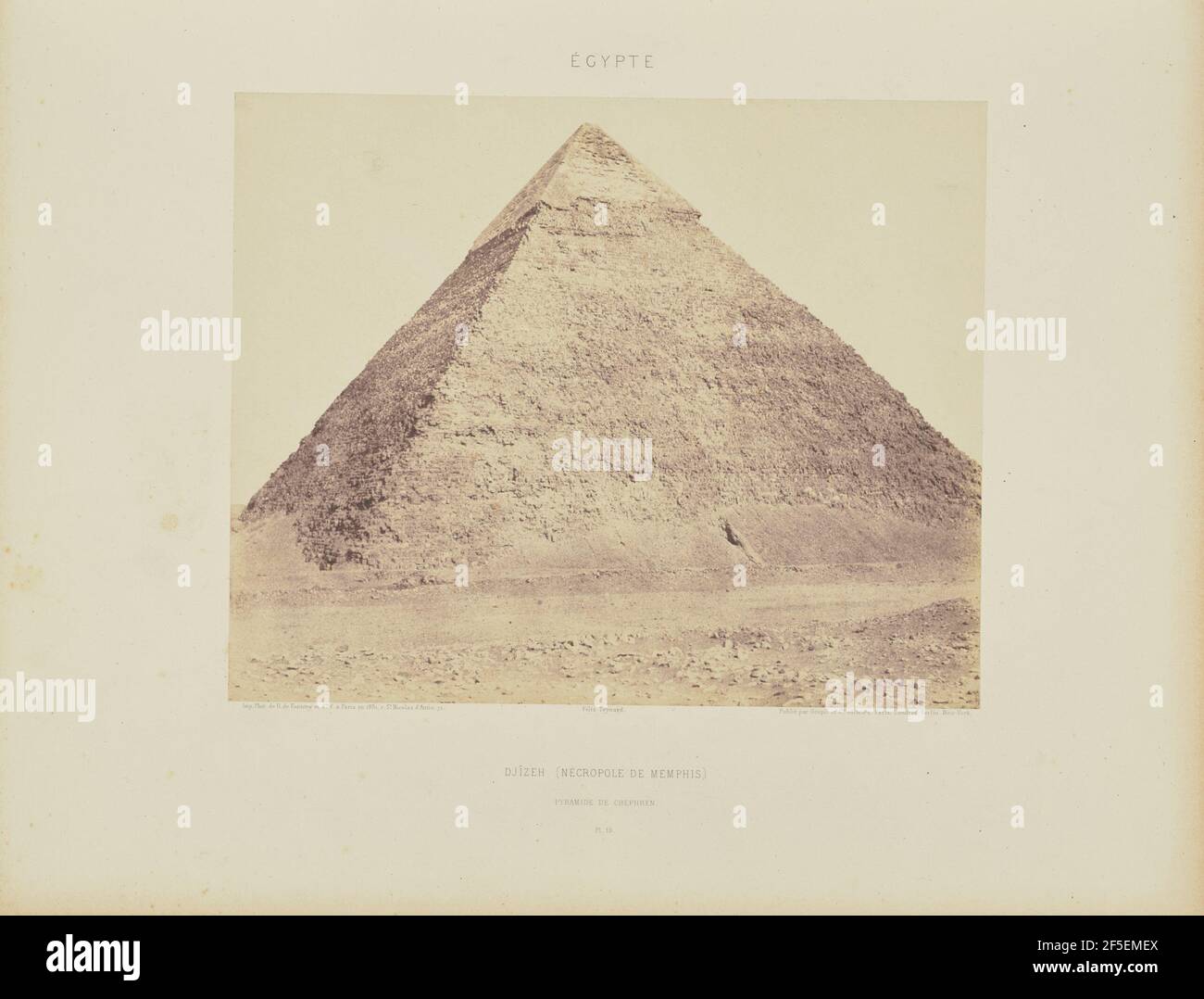 Pyramide de chephren Banque de photographies et d’images à haute ...