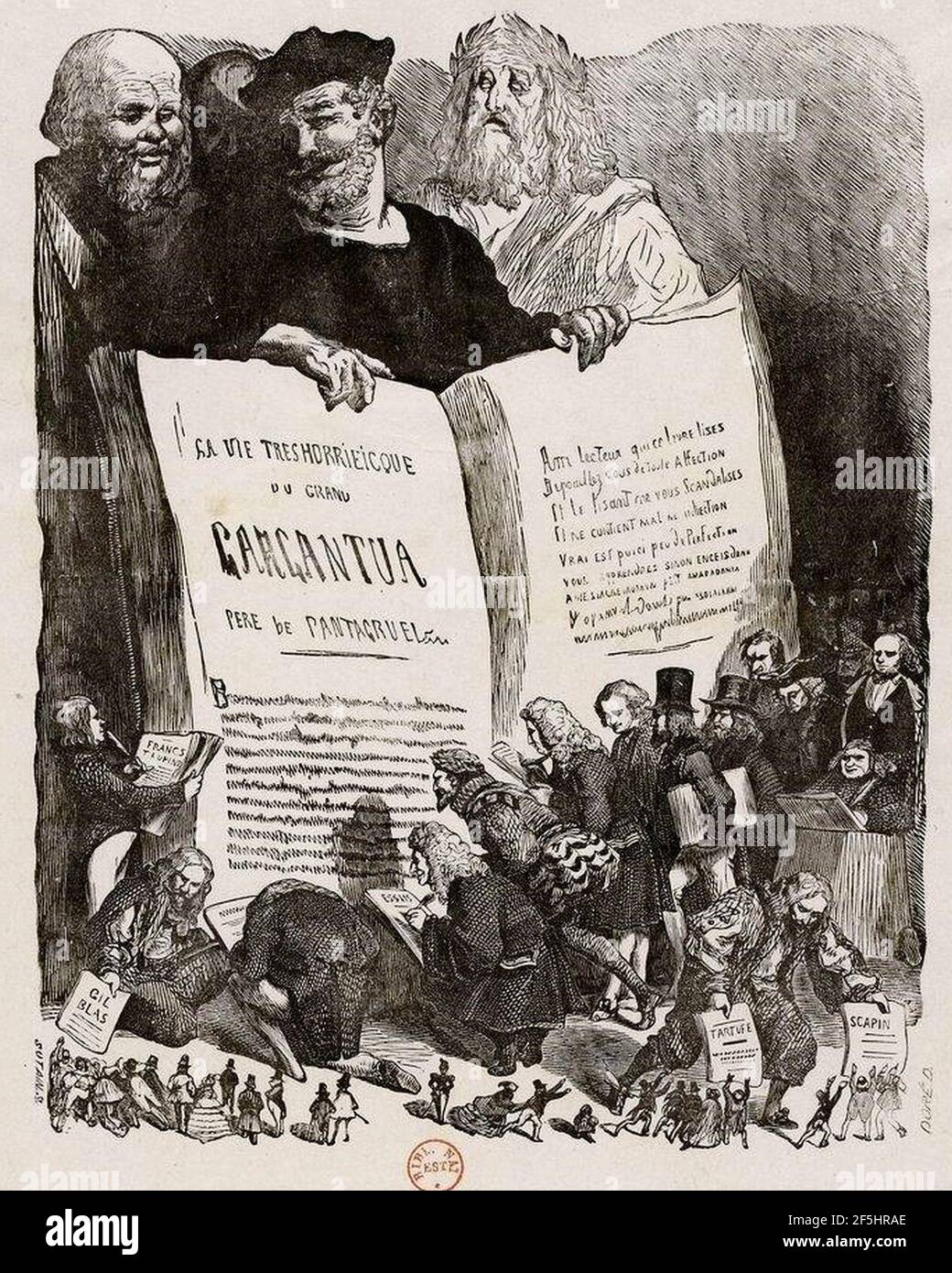 Gargantua rabelais Banque de photographies et d’images à haute ...