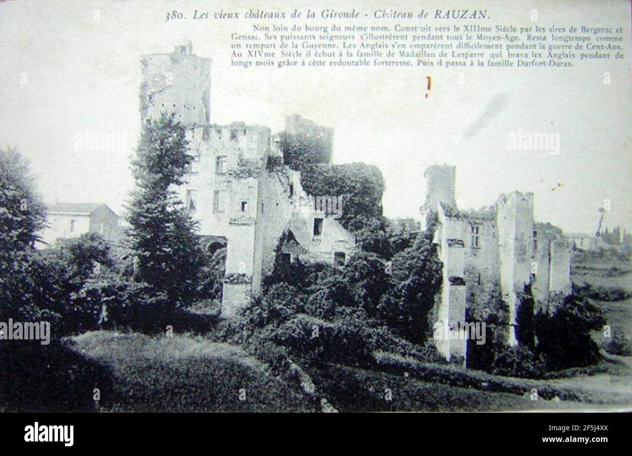 Rauzan Banque de photographies et d’images à haute résolution - Alamy