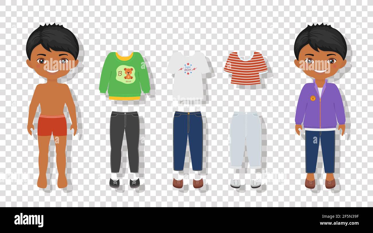 S'habiller dessin animé Banque de photographies et d’images à haute ...