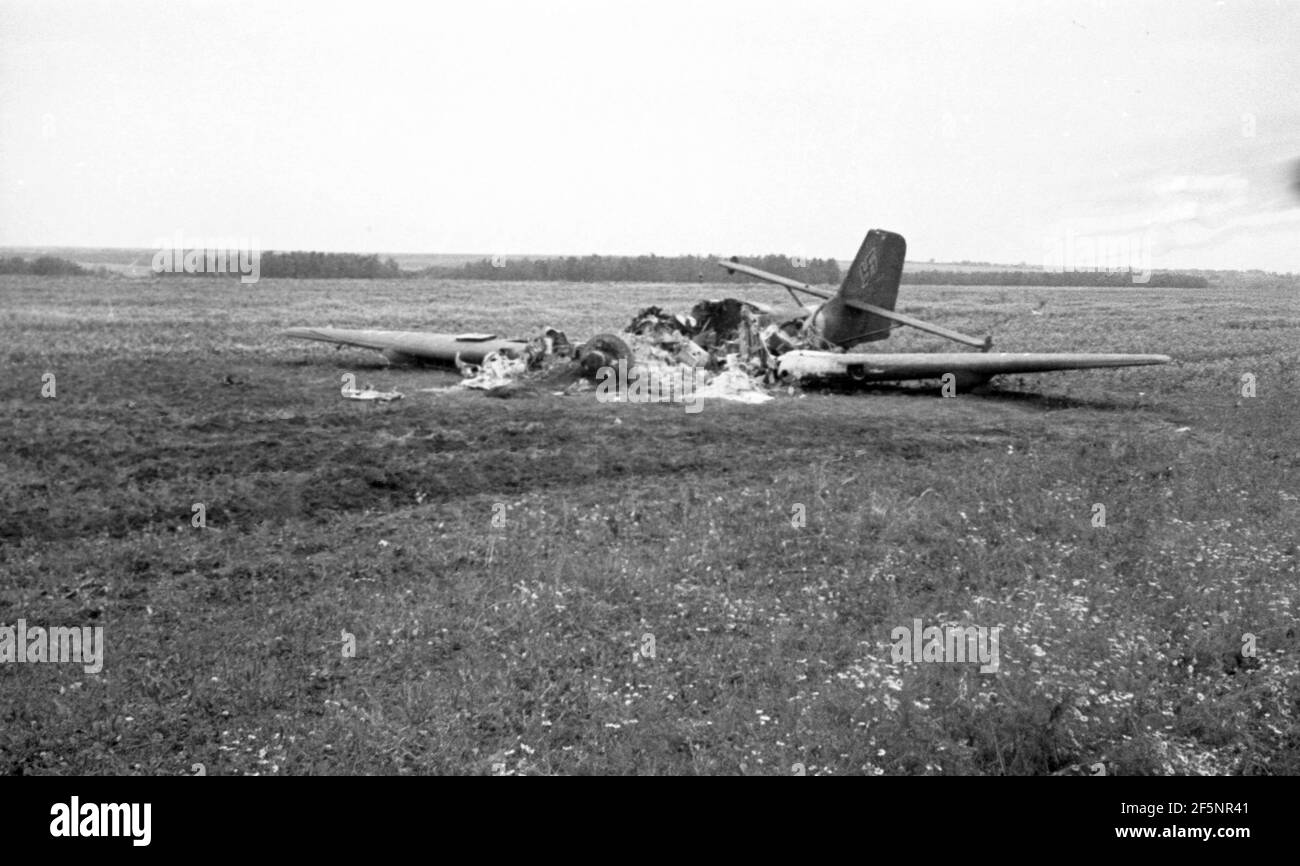 Wehrmacht Luftwaffe Sturzkampfbomber Junkes Ju 87 Stuka Ostfront ...