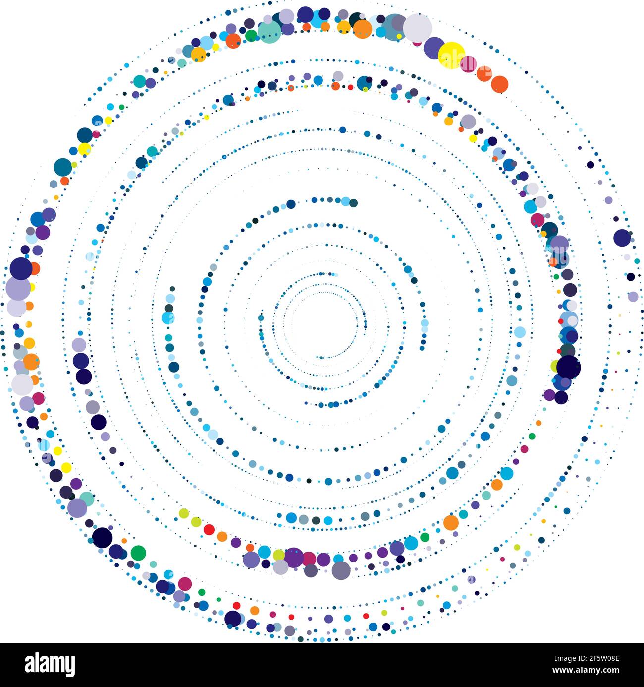 Spirale, tourbillon, icône de tourbillon, illustration vectorielle d ...