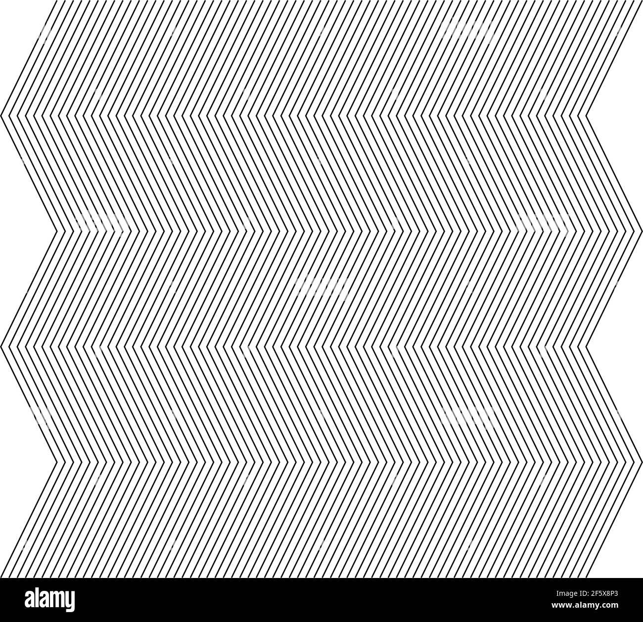Elément géométrique ondulé, Zig-zag, entrecroisé, courbes de lignes ...