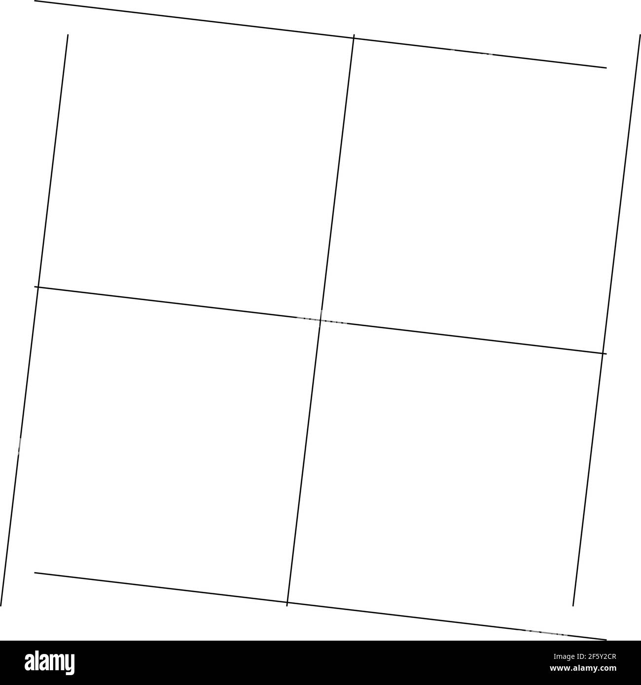 Traverse, lignes transversales, élément vectoriel géométrique abstrait ...