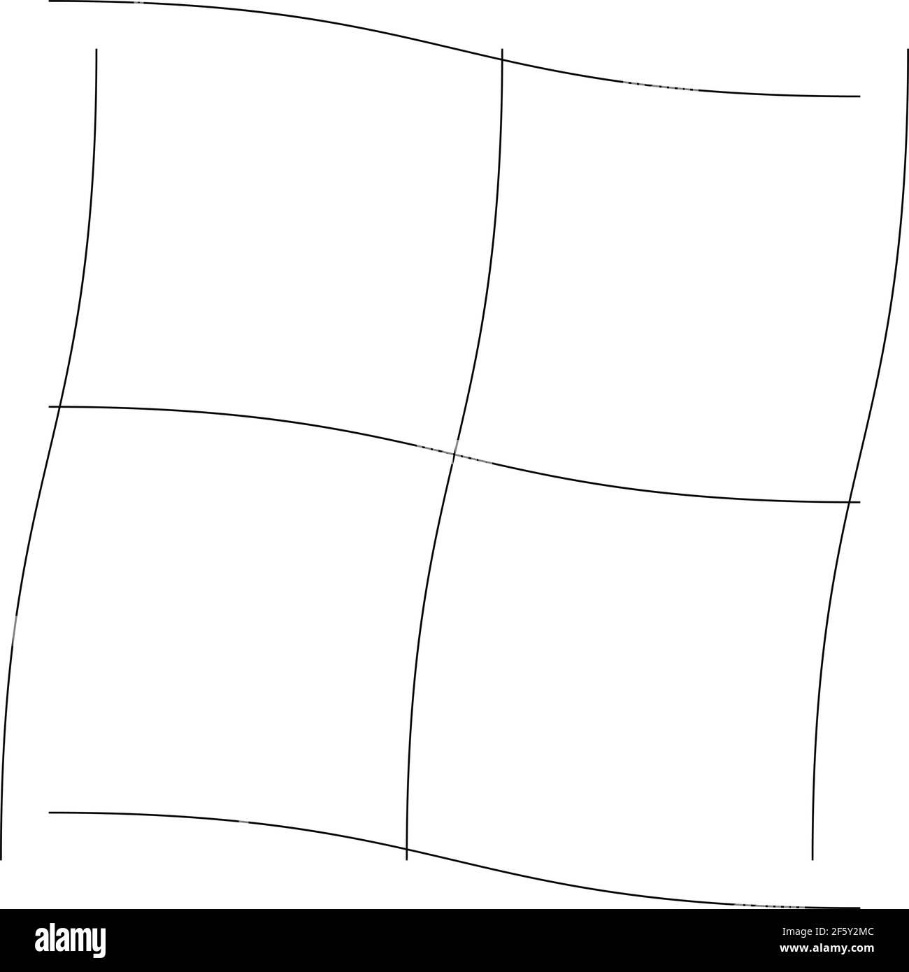 Traverse, lignes transversales, élément vectoriel géométrique abstrait ...