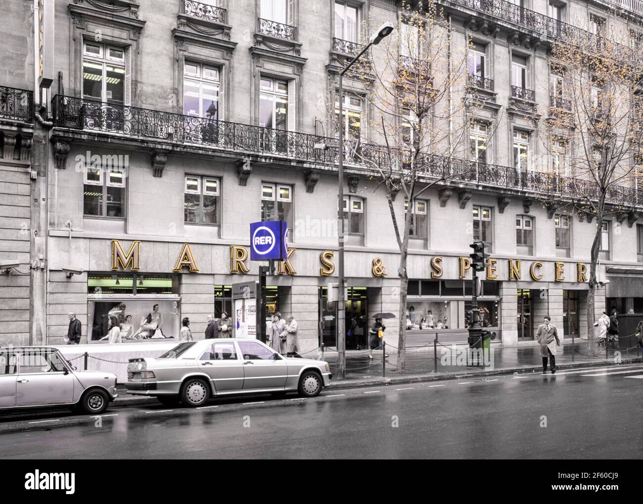 1990 paris rue Banque de photographies et d’images à haute résolution ...