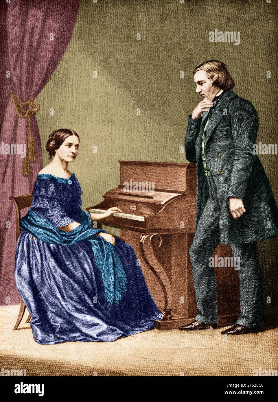 Husband of clara schumann Banque de photographies et d’images à haute ...